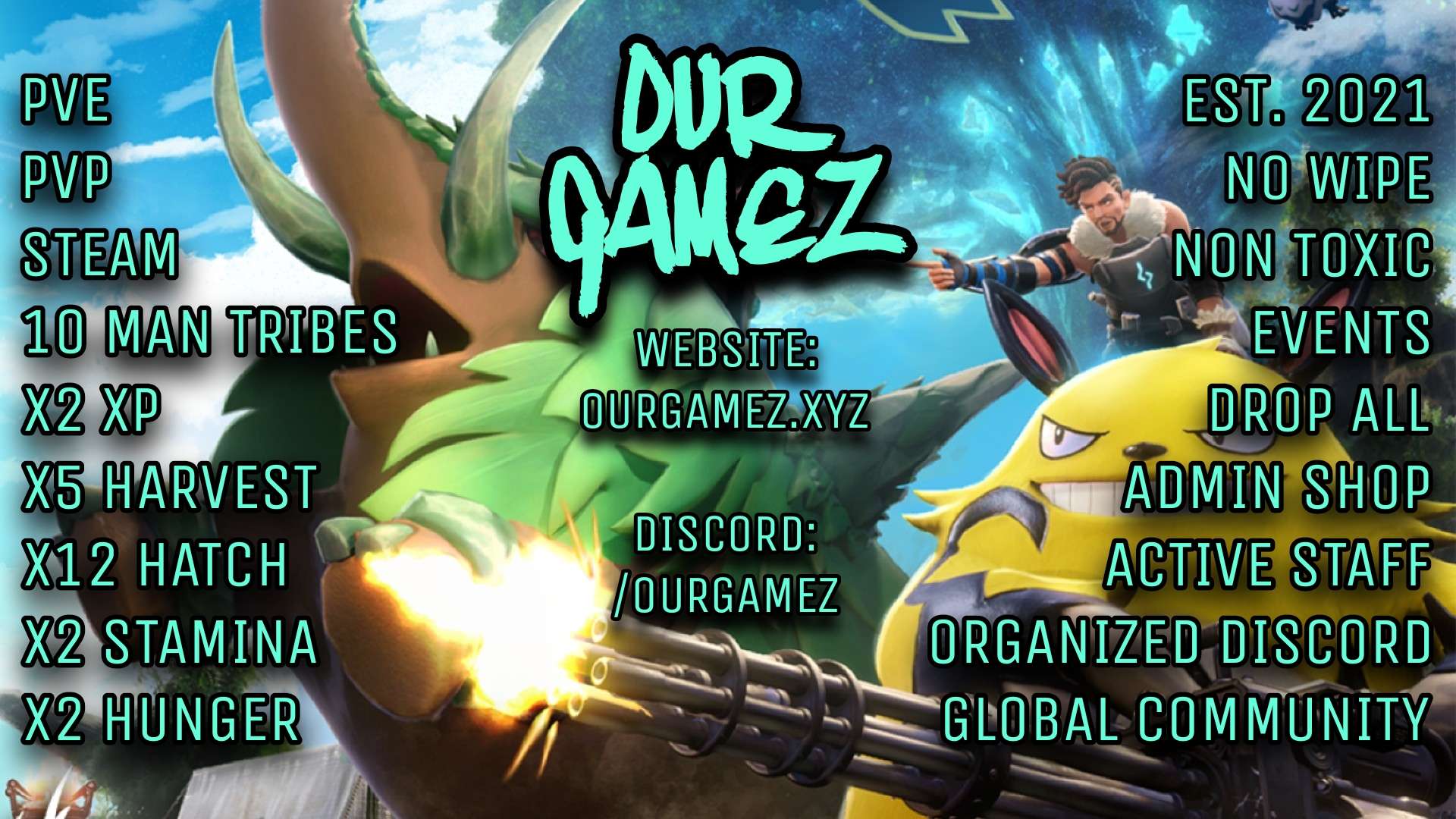 Server List – Our Gamez